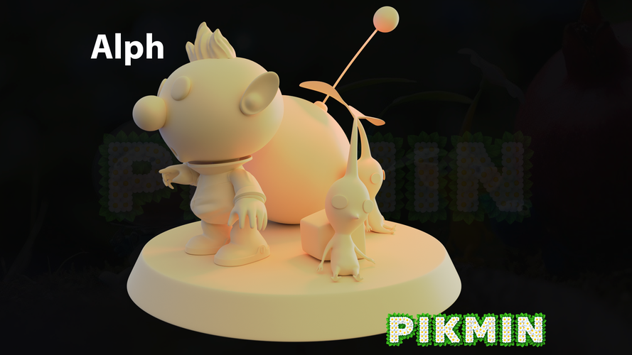 3D Printed ALPH - PIKMIN by DChacal | Pinshape