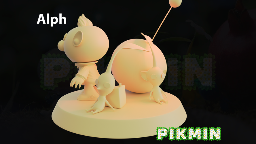 3D Printed ALPH - PIKMIN by DChacal | Pinshape