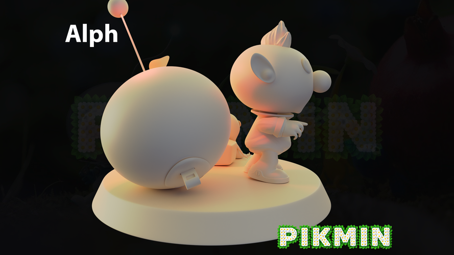 3D Printed ALPH - PIKMIN by DChacal | Pinshape