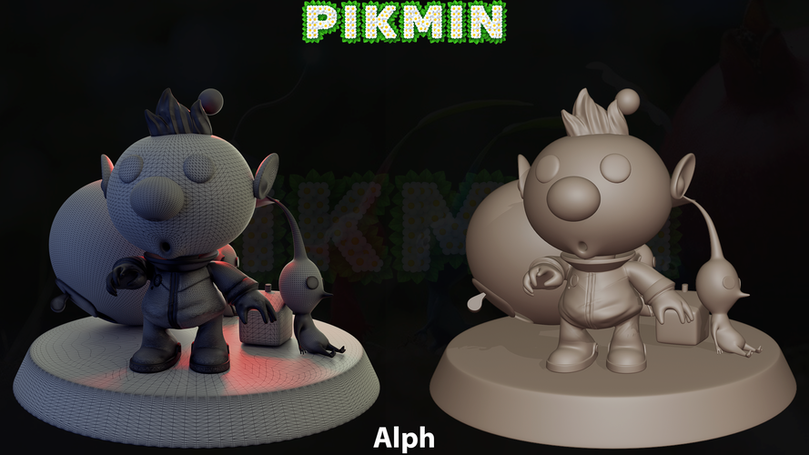 3D Printed ALPH - PIKMIN by DChacal | Pinshape