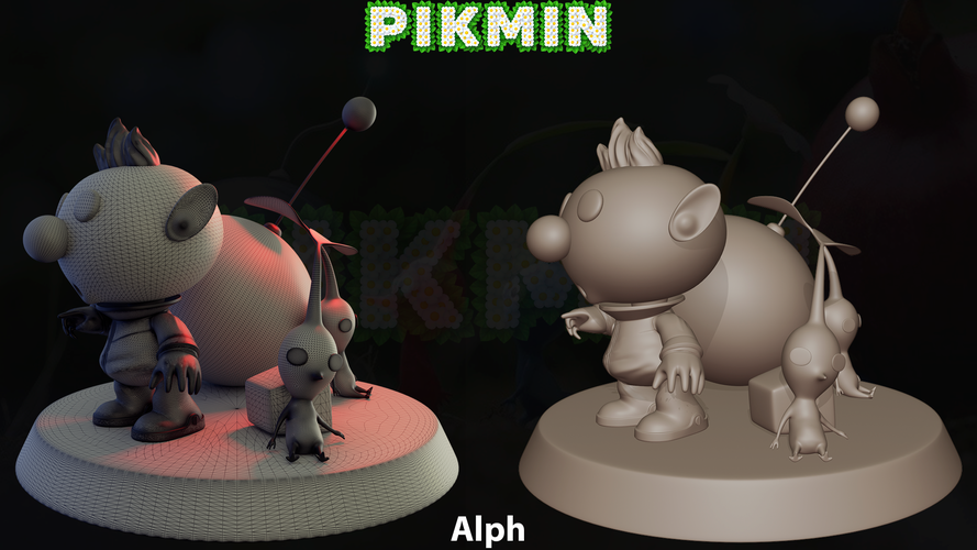 3D Printed ALPH - PIKMIN by DChacal | Pinshape