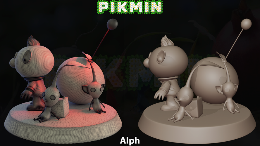 3D Printed ALPH - PIKMIN by DChacal | Pinshape