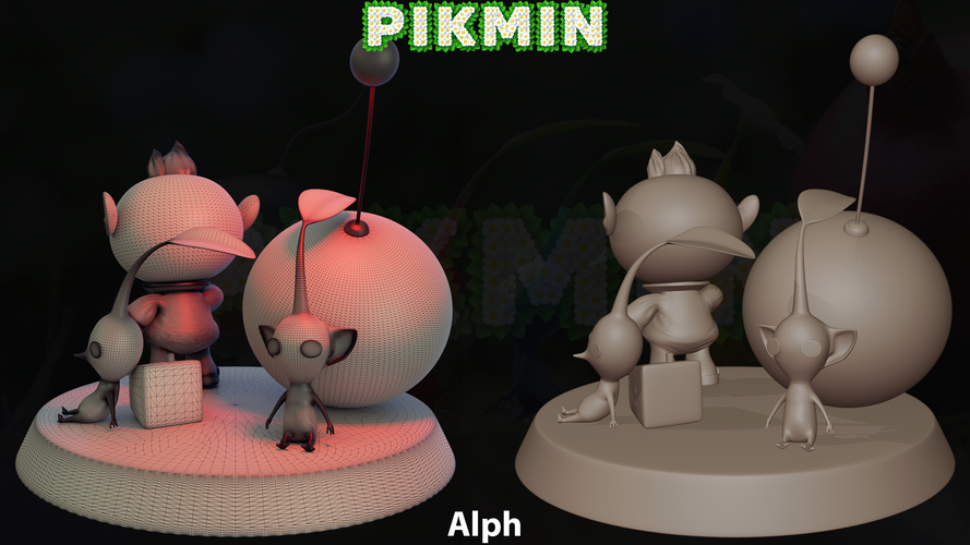 3D Printed ALPH - PIKMIN by DChacal | Pinshape