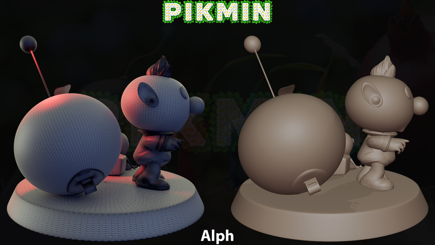 3D Printed ALPH - PIKMIN by DChacal | Pinshape