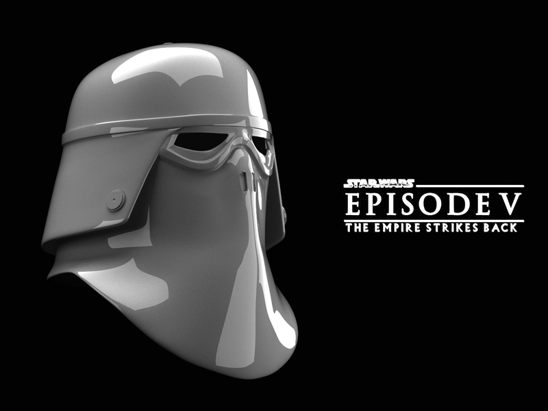 SNOW TROOPER COMMANDER HELMET - Pinshape