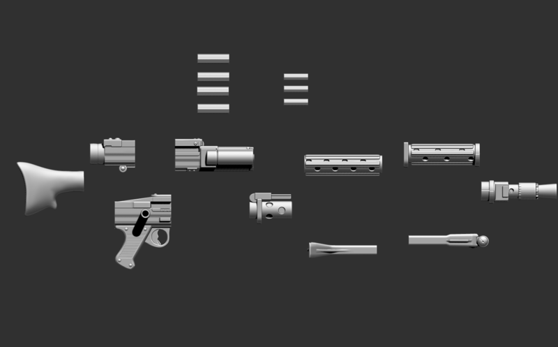 DLT-19 HEAVY BLASTER LIFE SIZE - Pinshape