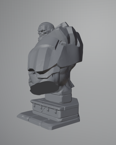 3D Printed Apocalypse Bust by Danny Tituaña | Pinshape