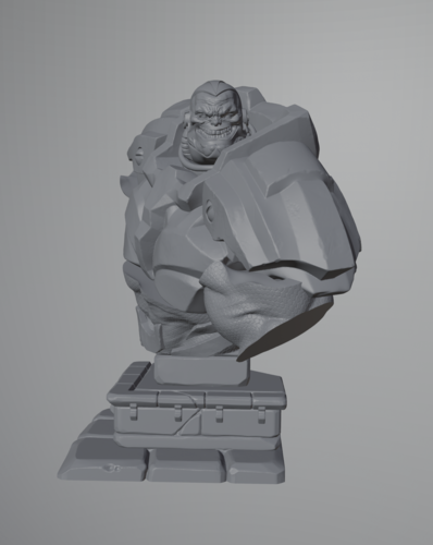 3D Printed Apocalypse Bust by Danny Tituaña | Pinshape