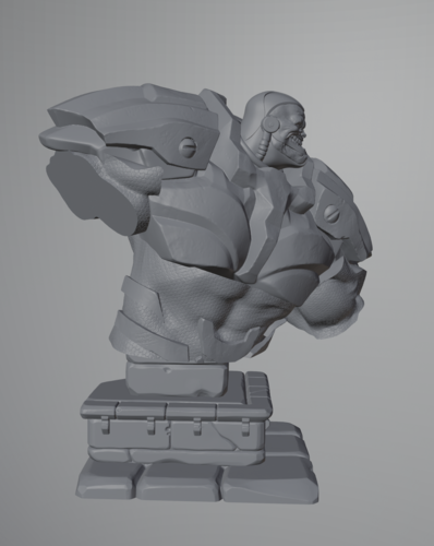 3D Printed Apocalypse Bust by Danny Tituaña | Pinshape