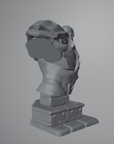 3D Printed Apocalypse Bust by Danny Tituaña | Pinshape