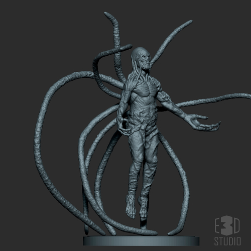 3d Printed Vecna Stranger Things By Eliasilustra Pinshape