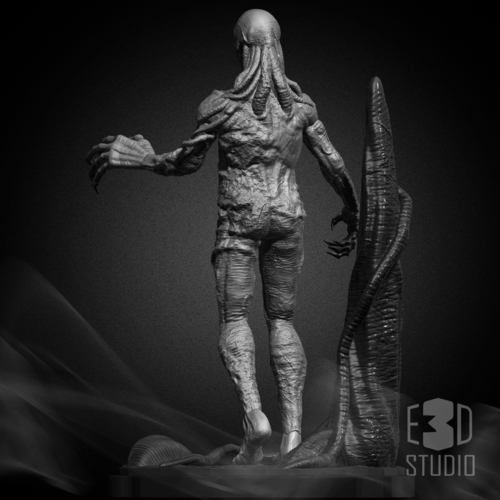 3D Printed VECNA - STRANGER THINGS V2 by eliasilustra | Pinshape