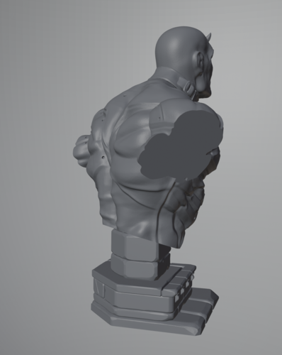 3D Printed Daredevil Bust by Danny Tituaña | Pinshape