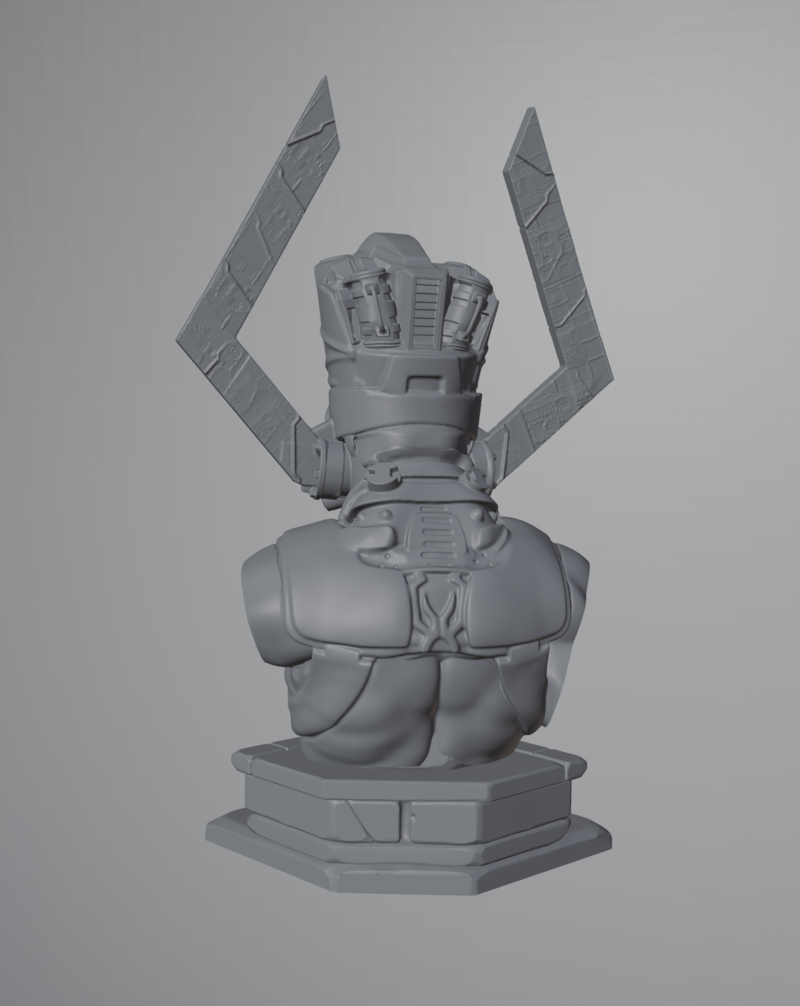 Galactus Bust - Pinshape