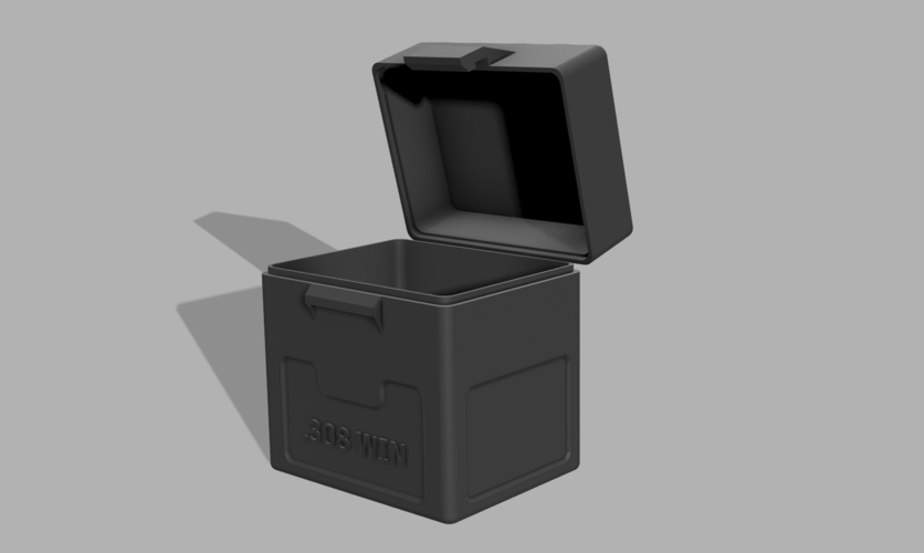 3D Printed Boite à munitions / Ammunition box .308 x20 by Jesse's ...