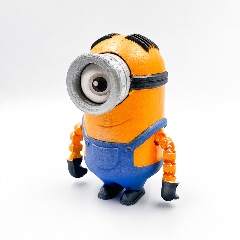 Minion FLEXI Articulated Minions Despicable Me - Pinshape