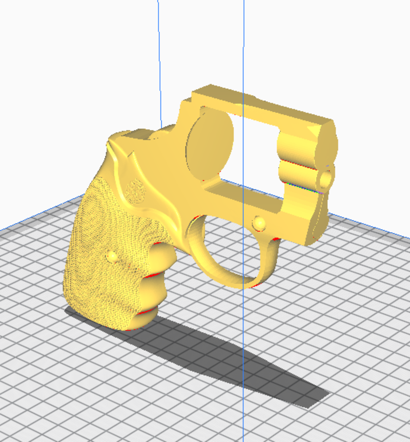 Snub Nose Revolver Prop Gun Pistol - Pinshape