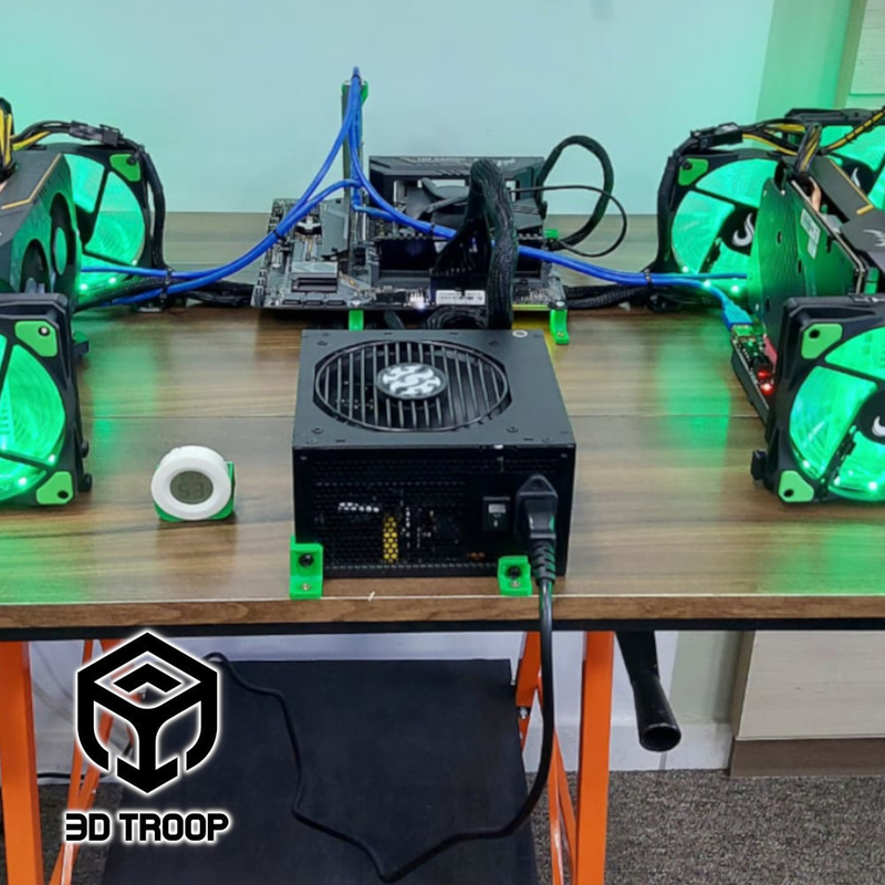 MOTHERBOARD AND POWER SUPPLY SUPPORTS KIT - Pinshape