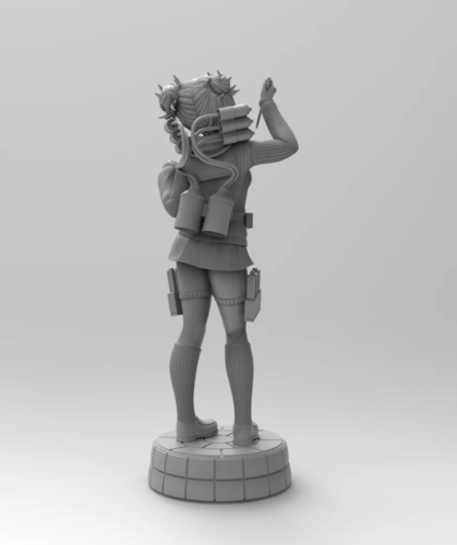 3D Printed Anime character design, The Devil Togo with 2head by ...