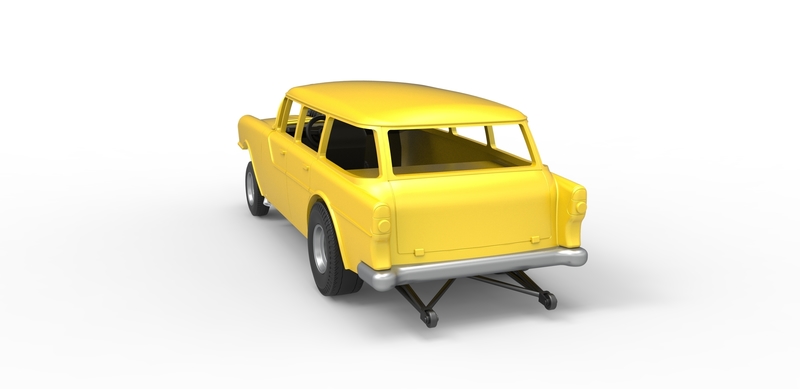 Diecast Gasser Scale 1:25 - Pinshape