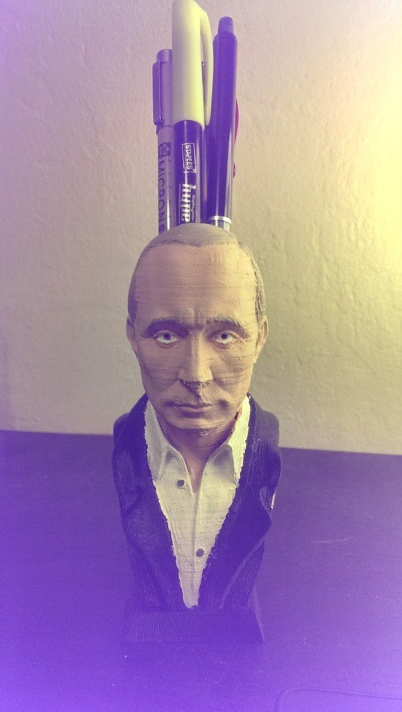Putin Pen Cup - Pinshape