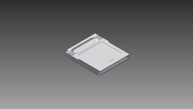 Game Boy Cartridge - Pinshape