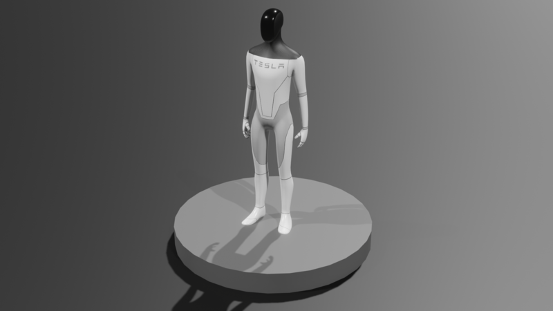 Tesla Bot 3D Model - Pinshape