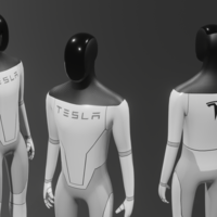 Tesla Bot 3D Model - Pinshape