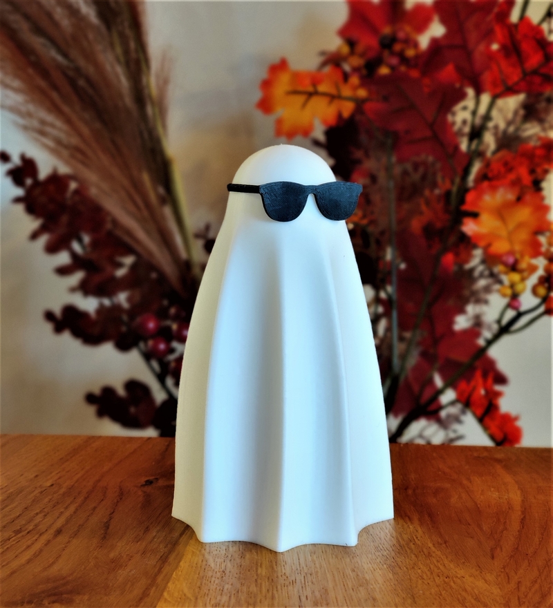 Ghost with sunglasses - Pinshape