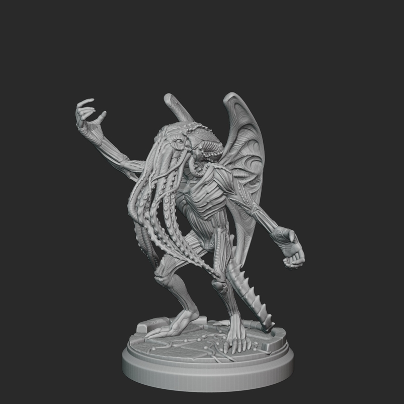 Cthulhu Free Miniature - Pinshape