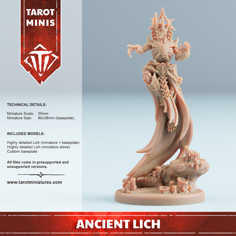 ANCIENT LICH - FREE - Pinshape