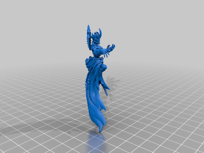 3D Printed ANCIENT LICH - FREE by Tarot Miniatures | Pinshape