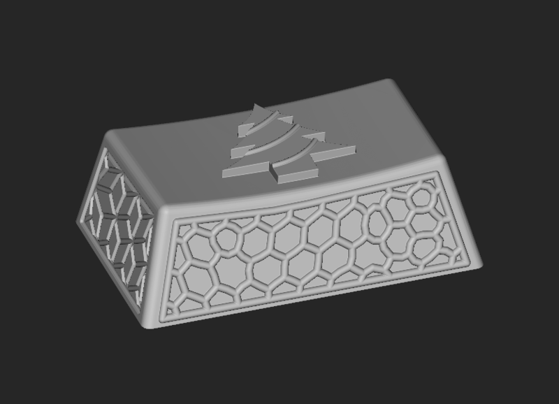 Shift Keycap and Christmas Tree Caps-Lock Keycap - Pinshape