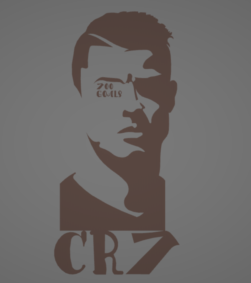 CRISTIANO RONALDO 700 GOALS ART - Pinshape