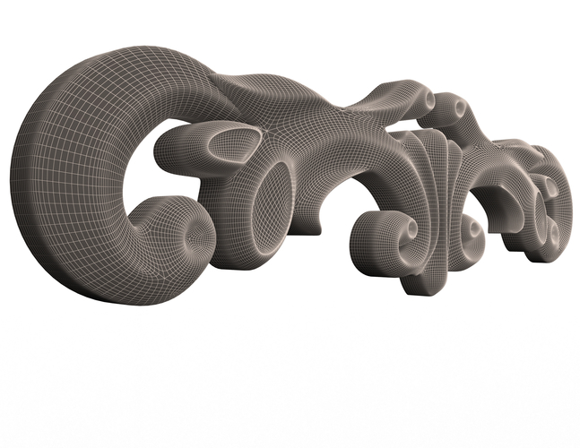 3D Printed 3D Carving Plaster Molding Decoration Shahin by xaqani ...