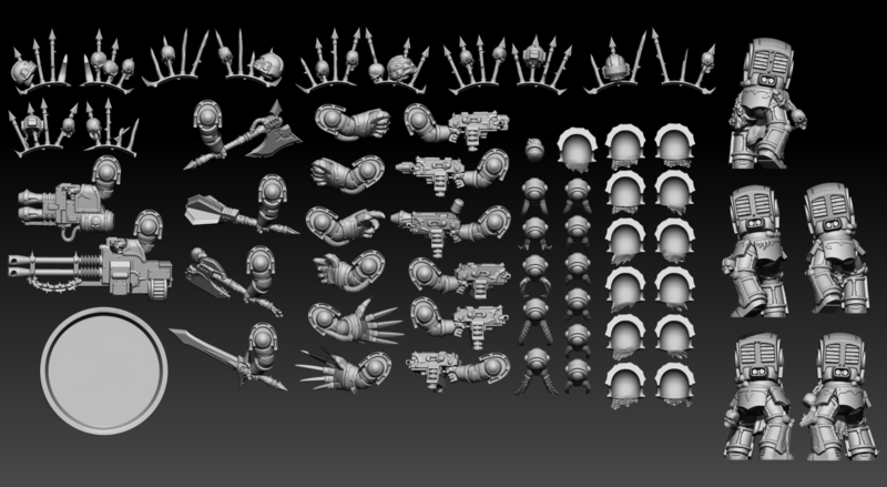 CHAOS TERMINATORS - Pinshape