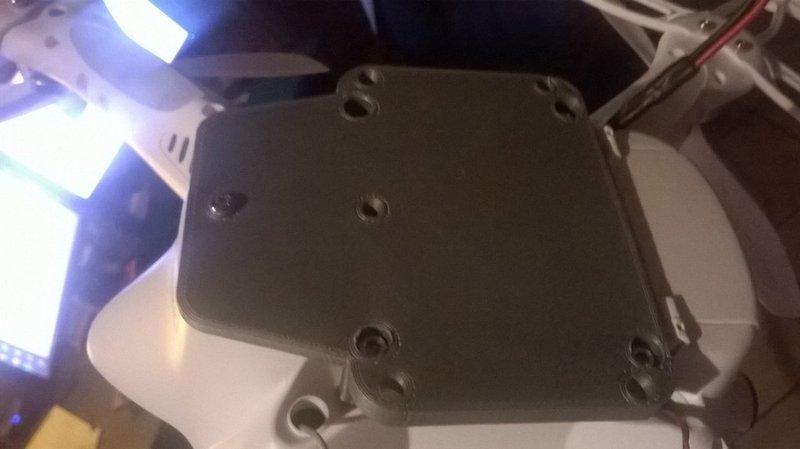 QRX350 Pro New Legs and Base Plate - Pinshape