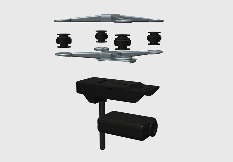 Mobius Mount for Transmitter - Pinshape