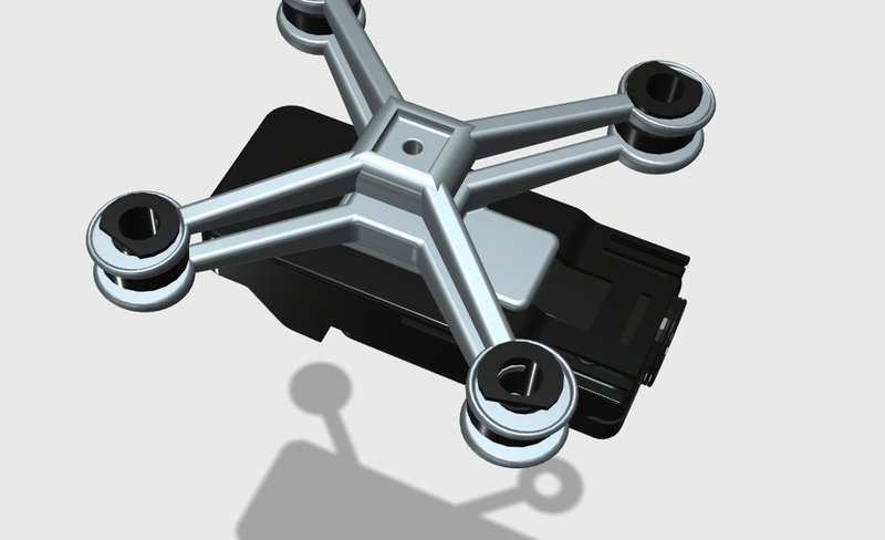Mobius Mount for Transmitter - Pinshape