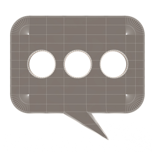 3D Printed Message Symbol by xaqani ahmadov | Pinshape