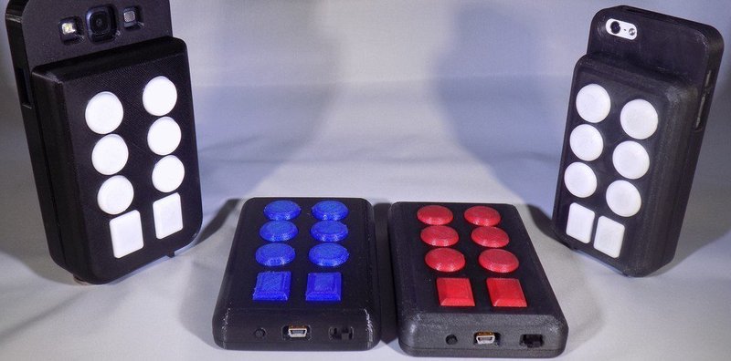 BrailleTooth -- Bluetooth Braille Keyboard - Pinshape