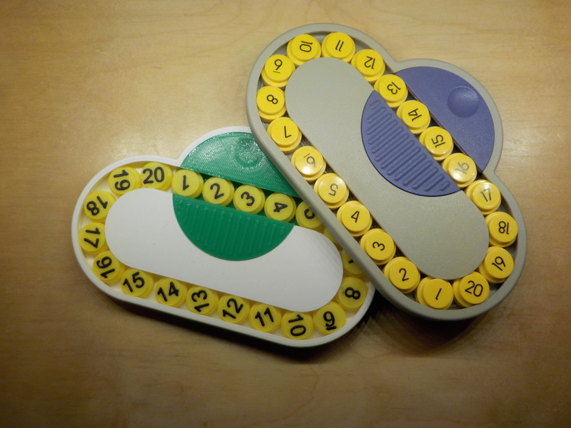 Top spin puzzle - Pinshape