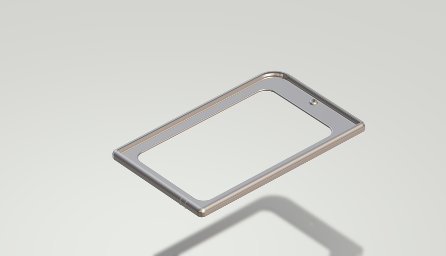 3D Printed Badge holder for identification card. Badgeholder by ...