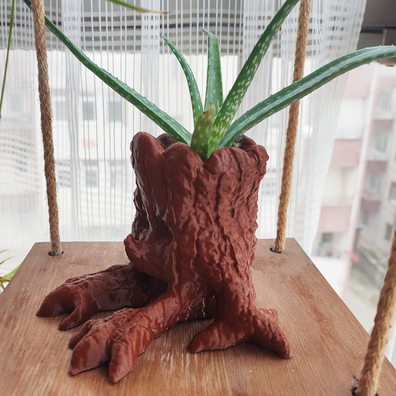 CUTE TREE FLOWER POT - Pinshape