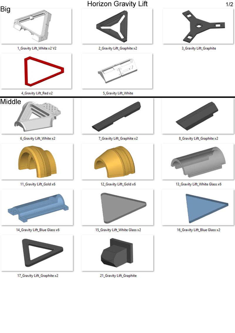 Horizon Gravity Lift - APEX - Printable 3d model - STL files - Pinshape