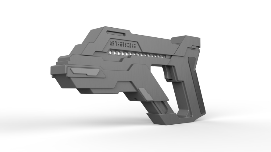 3D Printed Asuran Replicator Stunner - Stargate - Printable 3d model by ...
