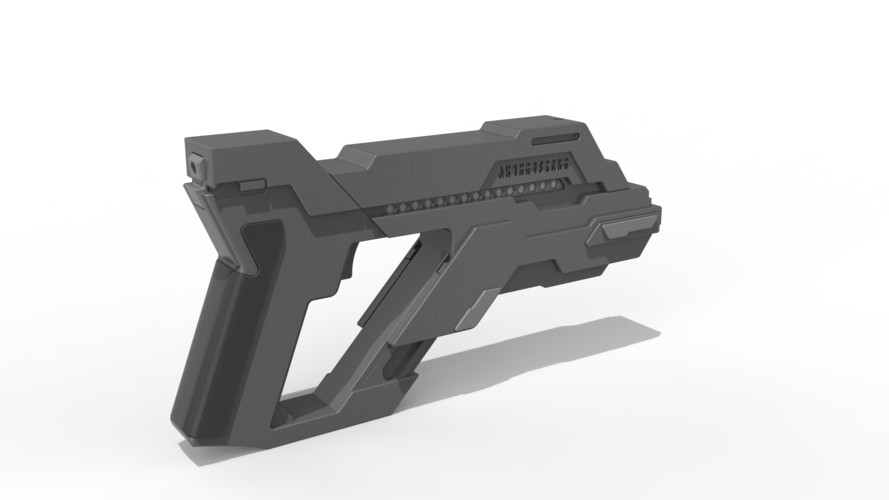 3D Printed Asuran Replicator Stunner - Stargate - Printable 3d model by ...