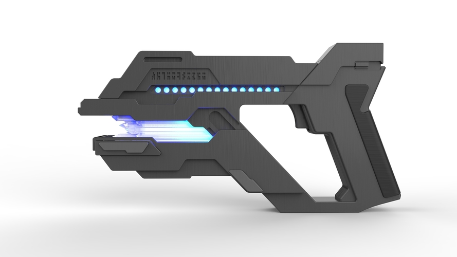 3D Printed Asuran Replicator Stunner - Stargate - Printable 3d model by ...