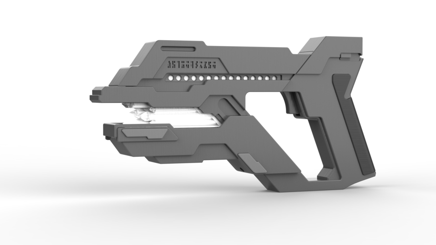 3D Printed Asuran Replicator Stunner - Stargate - Printable 3d model by ...