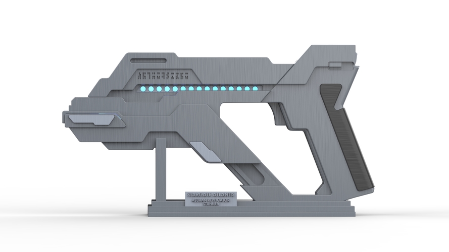 3D Printed Asuran Replicator Stunner - Stargate - Printable 3d model by ...
